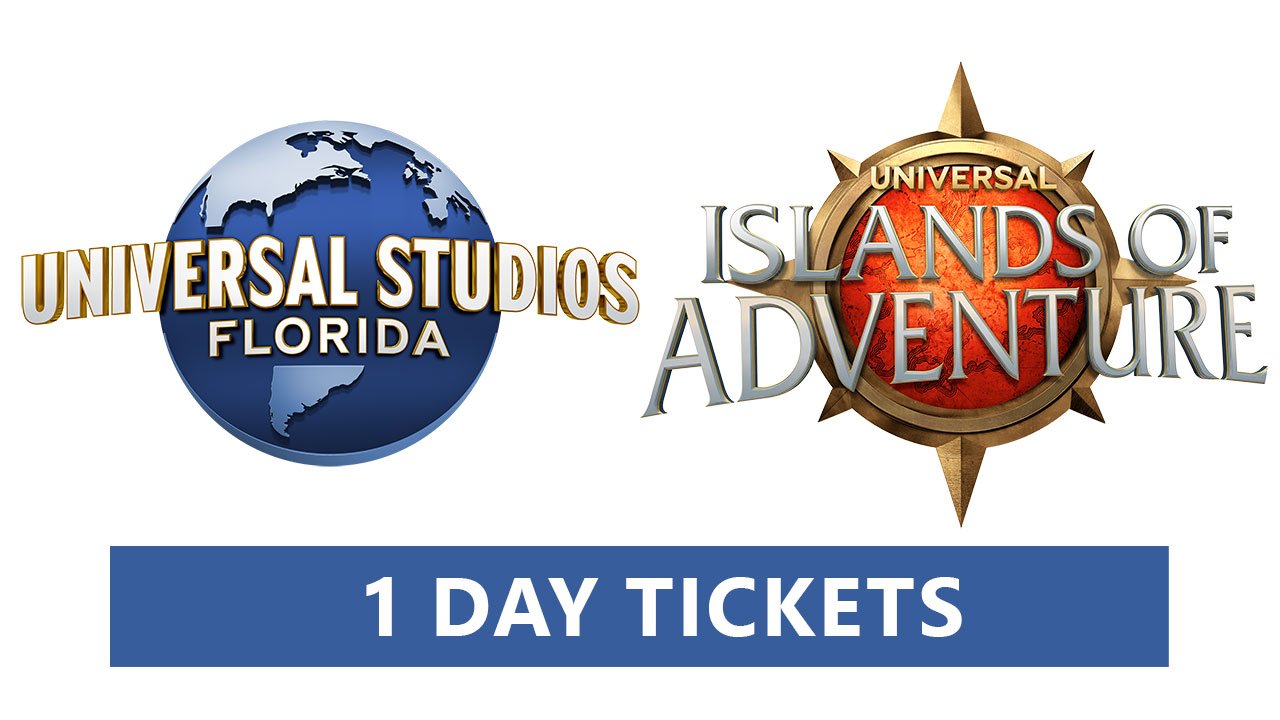 UNIVERSAL 1 DAY TICKETS – KGS Kissimmee Guest Services