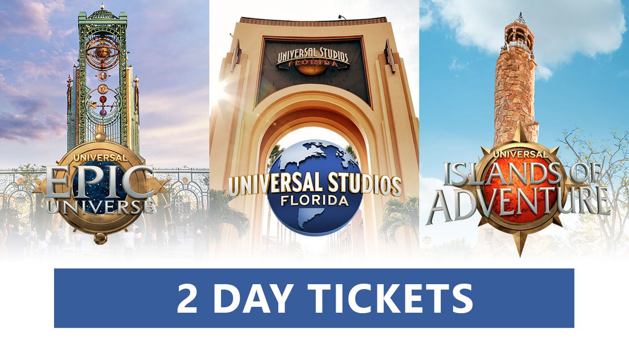 Universal Orlando Resort - 1Day Park-to-Park PLUS 1Day Universal Epic ...